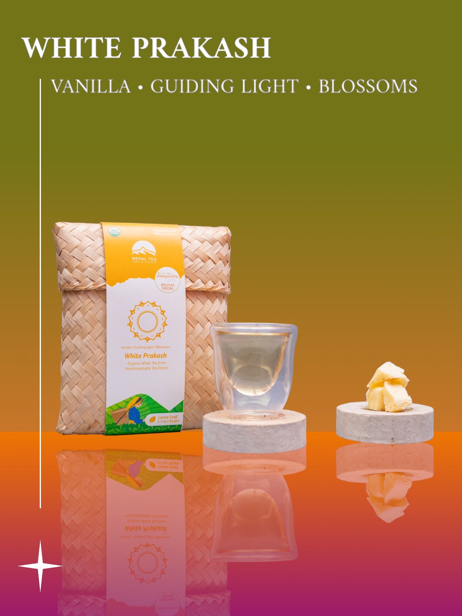 White Prakash - Organic White Tea – Wild House Coffee