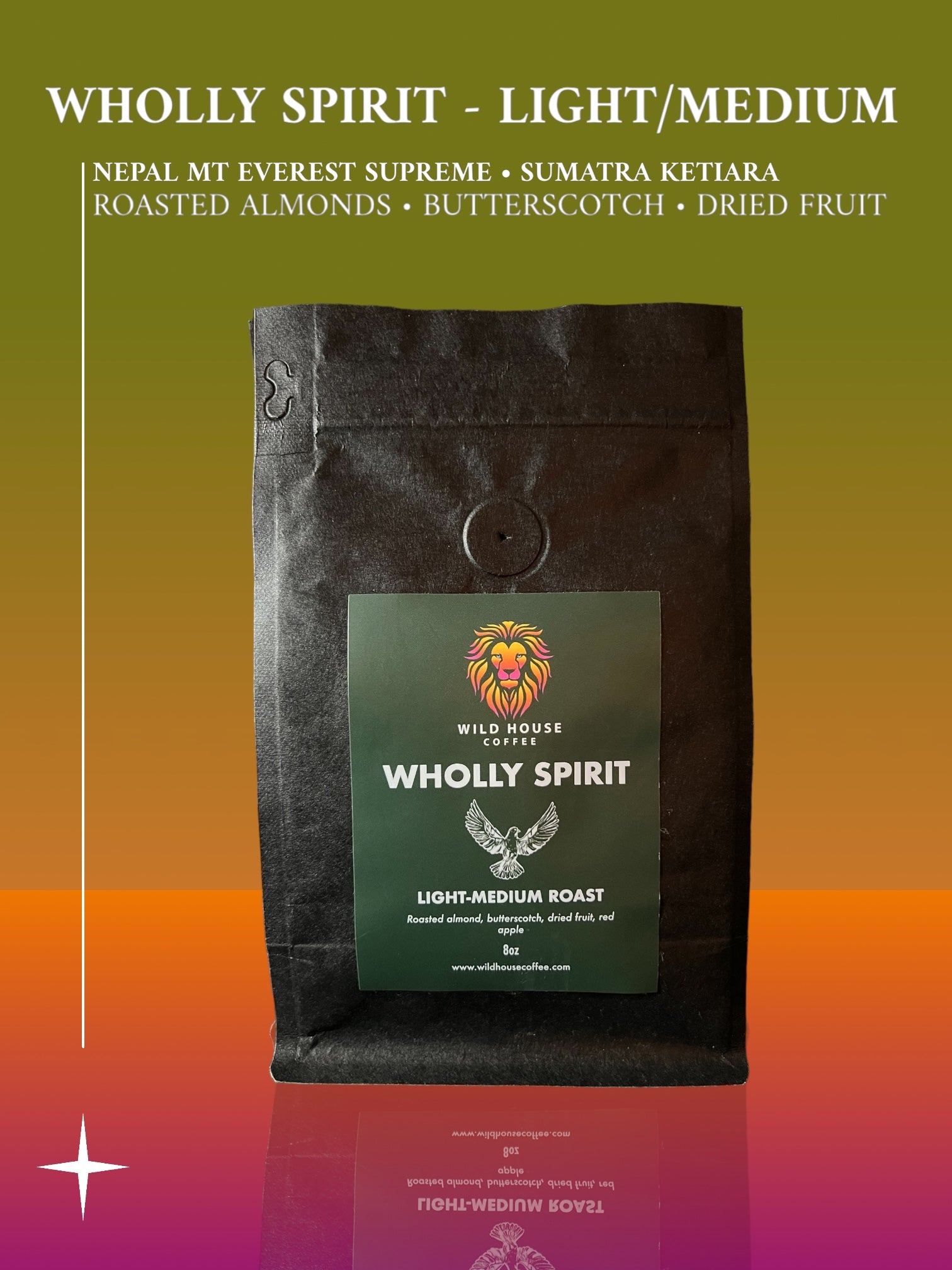 WHOLLY SPIRIT - LIGHT MEDIUM ROAST - Sumatra & Nepal – Wild House Coffee